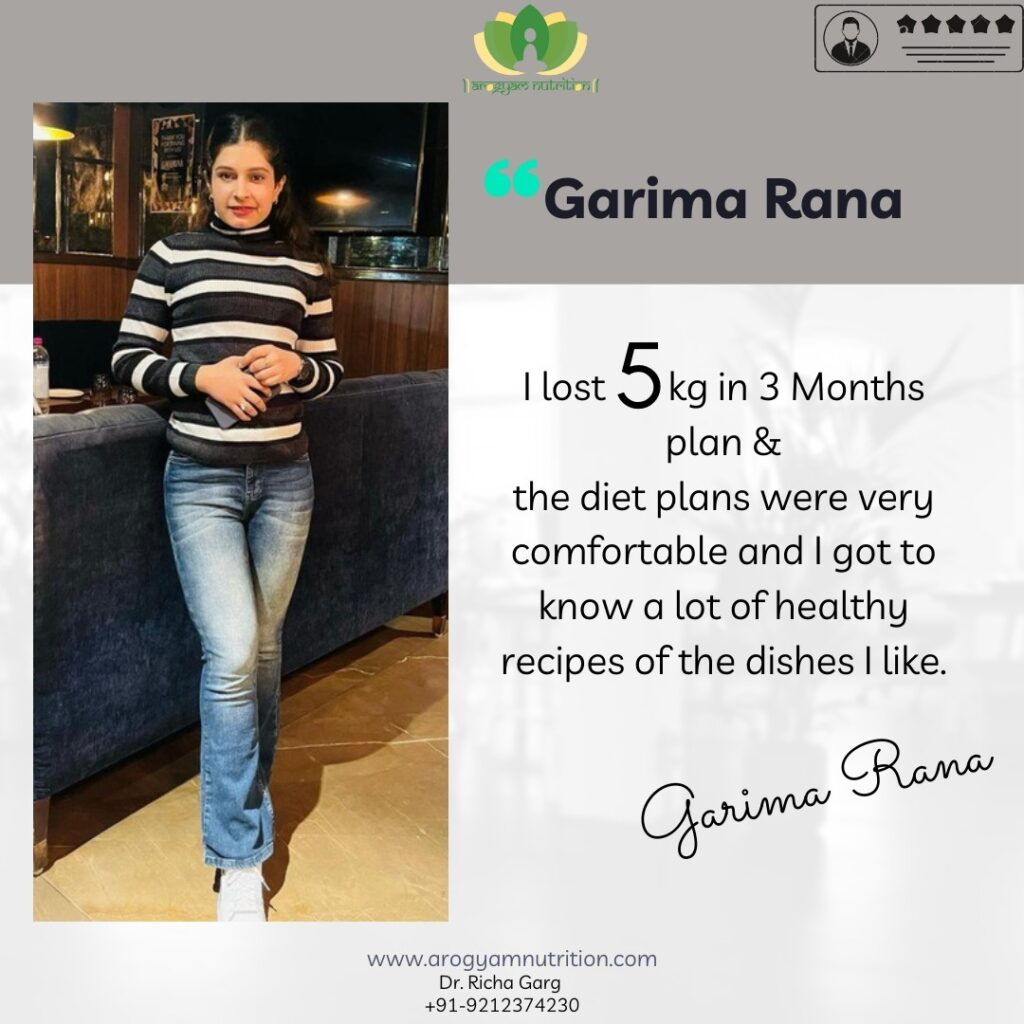 Best Dietician in Rohini - North West Delhi & Online Health Nutritionist